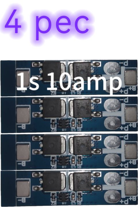 1s 10amp BMS, battery management system, lithium ion battery protector ...