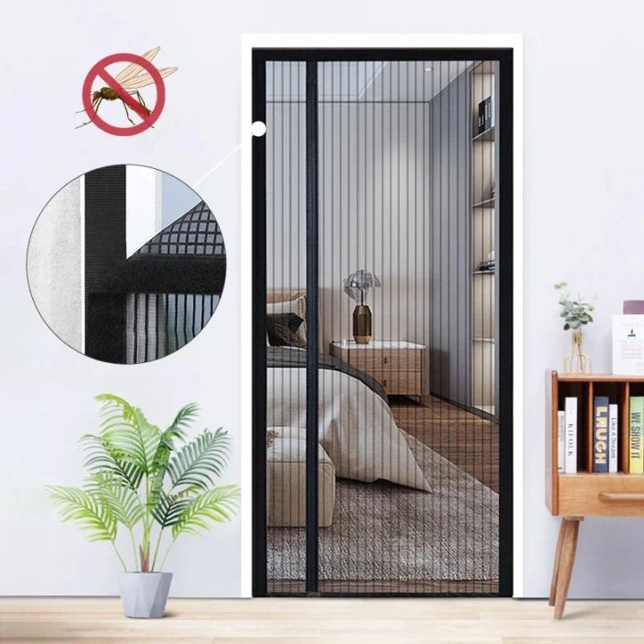 Self-closing Magnetic Insect Screen, Invisible Door Screen, Insect ...
