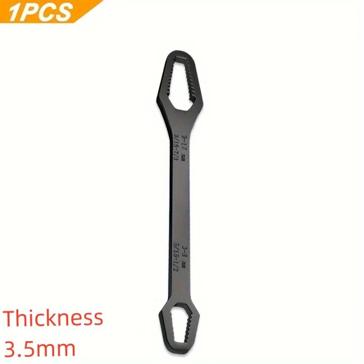 1pc 3-17mm Multifunctional Double End Box Wrench Hexagonal Solid Wrench ...