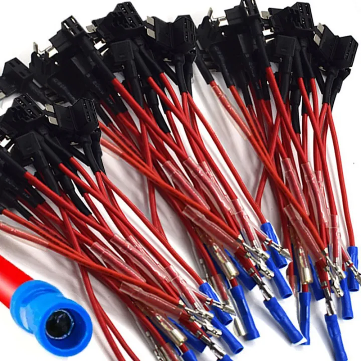 10/5pcs 32V MINI SMALL MEDIUM Size Car Fuse Holder Add-a-circuit TAP ...