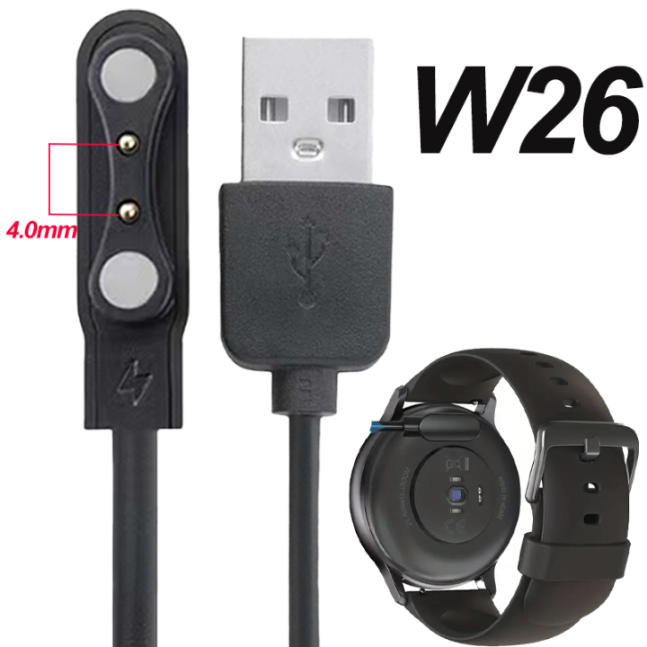 Magnetic Smartwatch Charger with 2-Pin Spacing,4.0mm,High-Speed USB ...