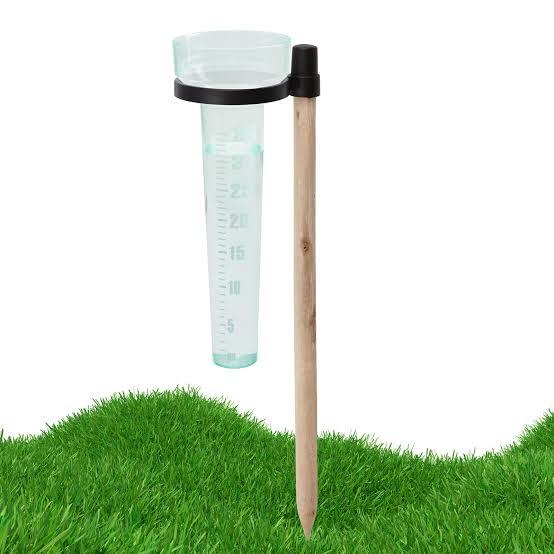 Rain Gauge Rainwater Rainfall Guage Garden Outdoor Rain Meter Kits ...