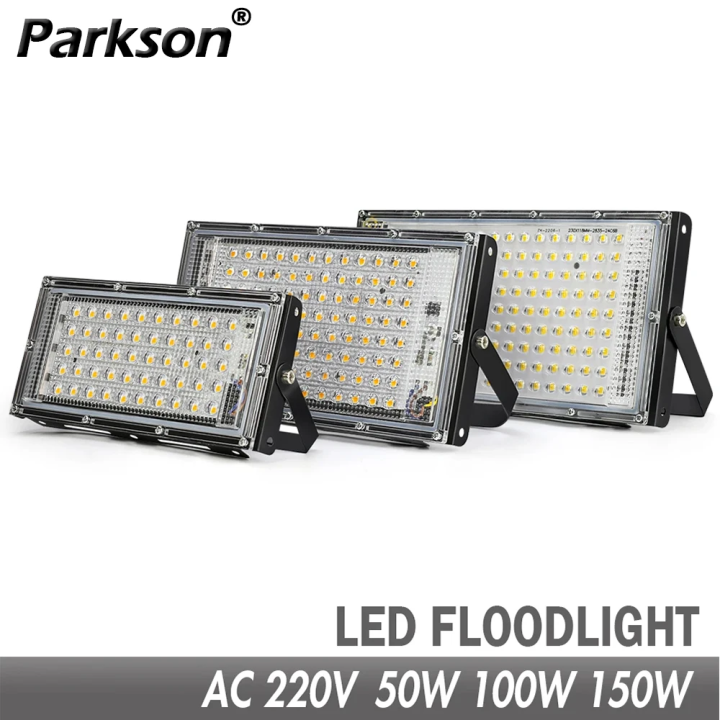 50W 100W 150W Led Flood Light IP65 Waterproof AC 220V Outdoor ...