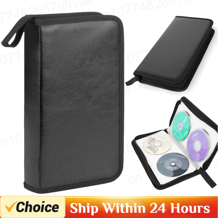 40/80 Capacity Disc CD Bag DVD VCD Wallet Storage Organizer Case CD ...