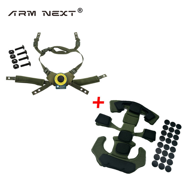 Tactical Helmet Hanging System Suspension Lanyard Chin Strap for Team ...