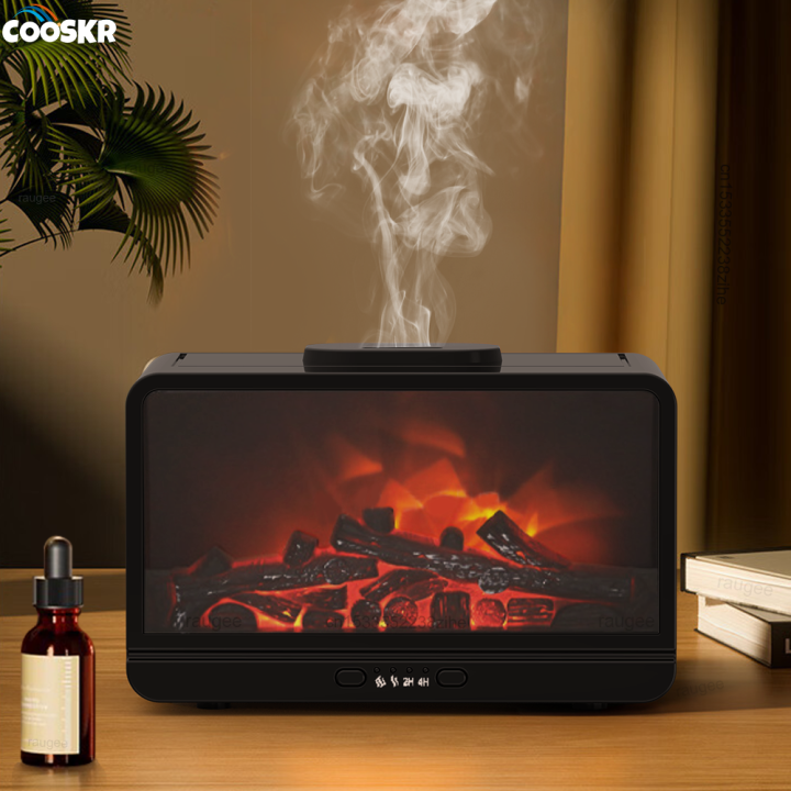 Aroma Air Humidifier Essential Oil Fragrance Diffuser Fireplace ...