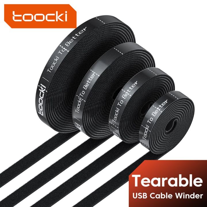 Toocki Cable Organizer Cable Management Tearable Organizador Cables ...