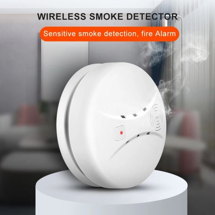 Fire Smoke Detector Sensor Portable Independent Fire Alarm Sensor Home ...