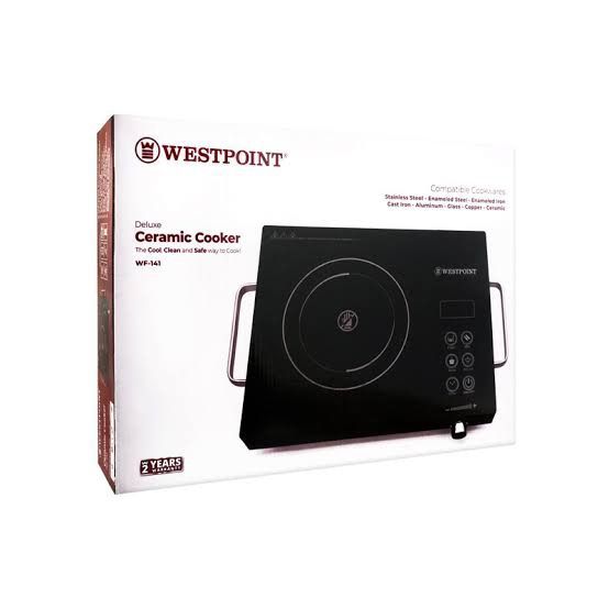 Westpoint ceramic cooker wf-141 ( all kinds of utensils can be used ...