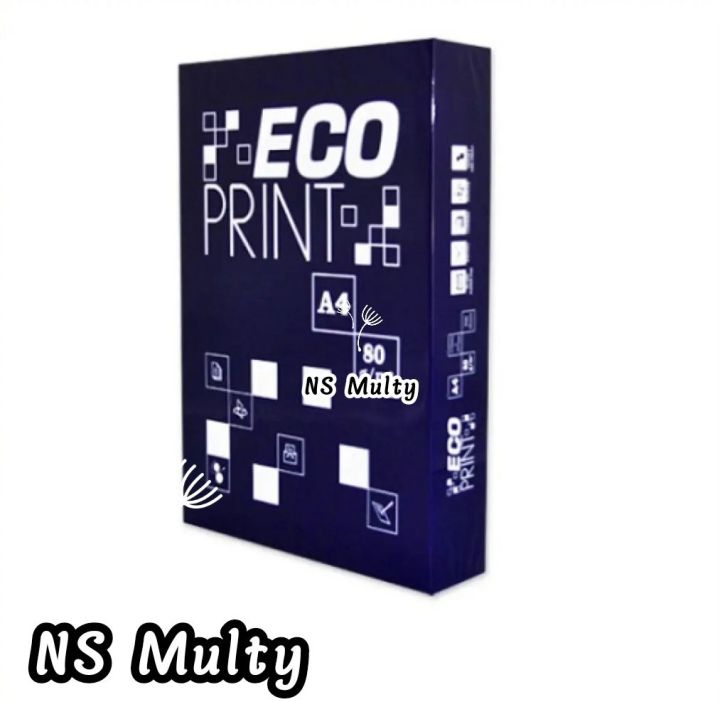 Eco Print Photocopy Paper 80gsm (A4 Bundle) 500 sheets | Daraz.lk