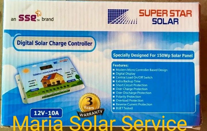 Super Star Digital Solar Charge Controller 12V 10A | Daraz.com.bd