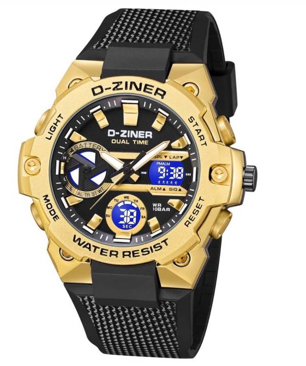 Dziner Brand Watch 100% authentic work with Box brand waterproof 50 m 2 ...