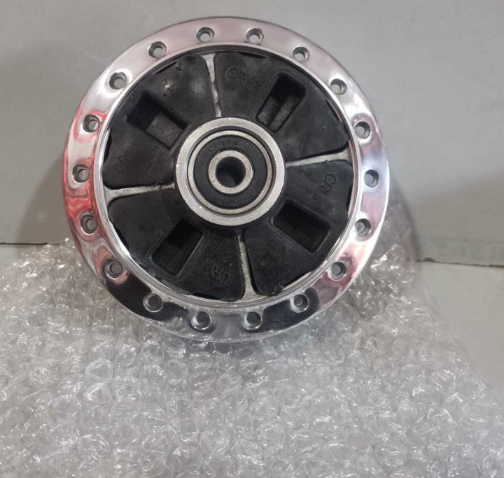 REAR HUB 70 BIKE Complete With bearing Drum Rubber | Daraz.pk
