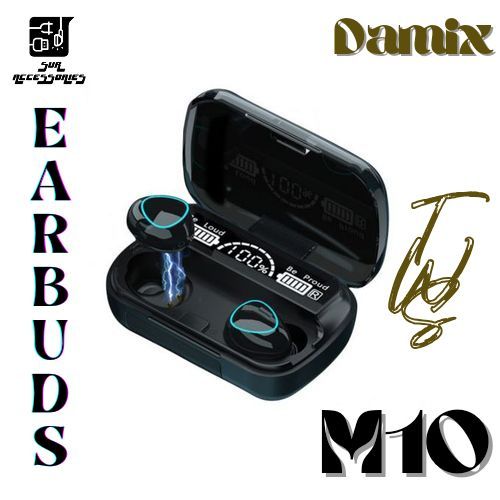 M10 TWS Wireless Earbuds BT 5.3 Orignal M10 Damix | Daraz.pk