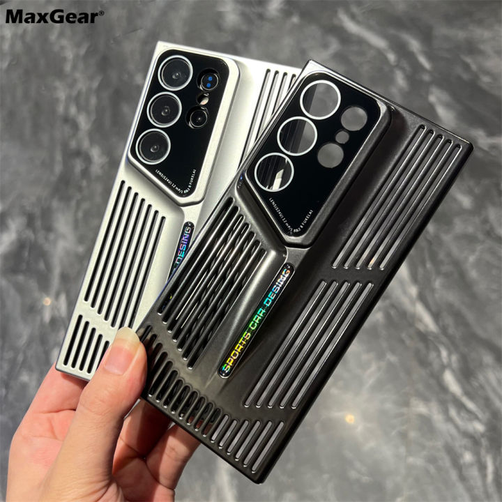 Luxury Hollow Rugged Armor Ultra Thin Case For Samsung Galaxy S24 S23 ...