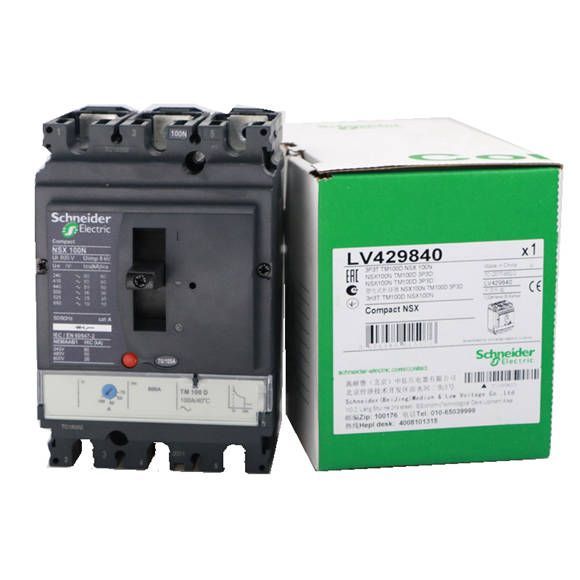 Schneider circuit breaker mccb 100A 3P | Daraz.com.bd