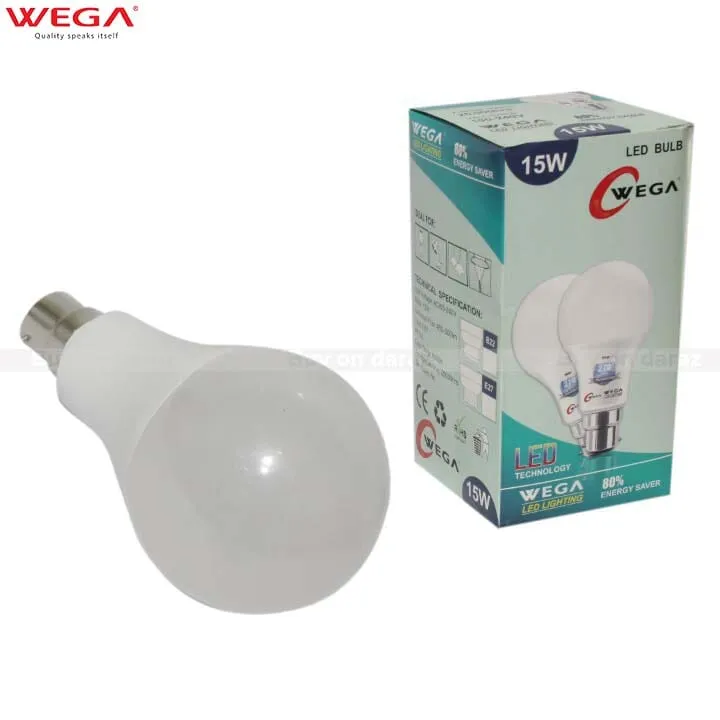 Wega LED Bulb 15 Watts 2 Years Warranty | Daraz.com.np