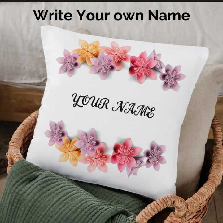 Customize Your Cushion with Name and Photo Print – Personal & Cozy ...