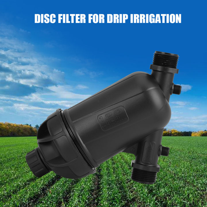 120 Mesh Drop Irrigation Disc Filter 130 Micron Level G1 Interface ...