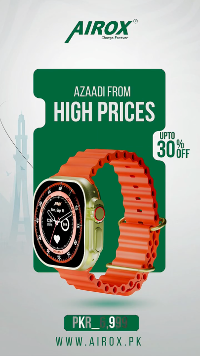 W3 Curve LED Smart Watch | Daraz.pk