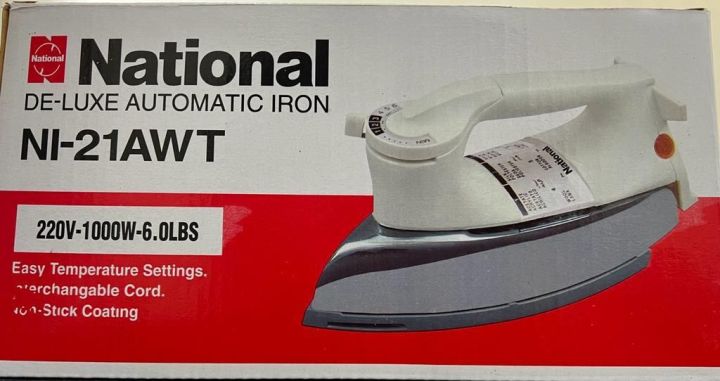 National Iron , With 5 Year Warrenty, Long Life , Automatic Iron ,Best ...