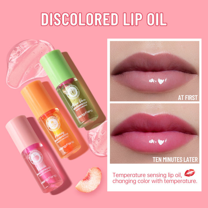 Mini Hydrating Temperature Sensing Lip Balm Moisturizing Color Changing ...
