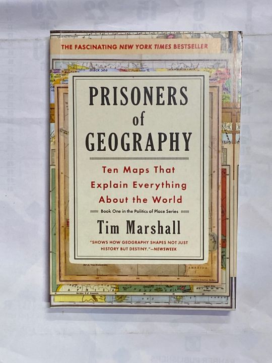 Prisoners of Geography Book by Tim Marshal New Condition | Daraz.pk