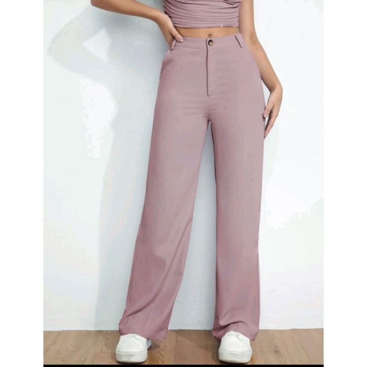 Pink Ladies Formal Pants | Daraz.com.np