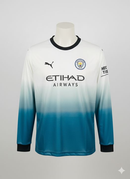 Manchester City (Logo Embroidery) Full Sleeve Thai premium CLub ...