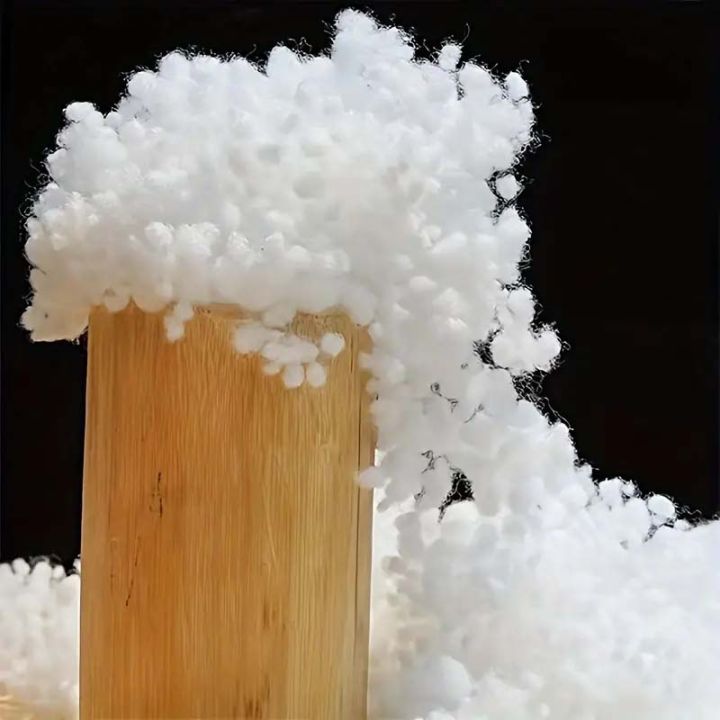 Premium Polyester Fiber Fill - 200g/100g/50g Pack, Vacuum Compressed ...