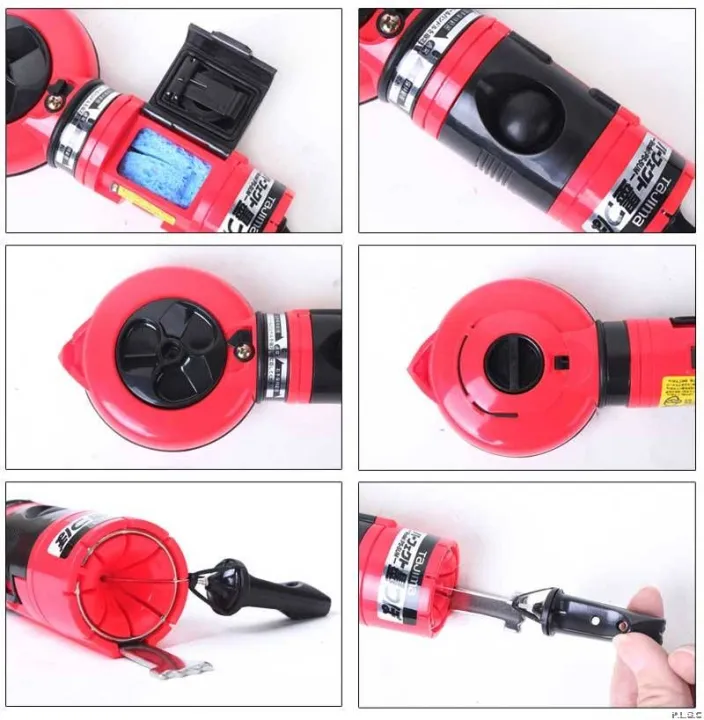 Ink Marker Tajima Carpenter 20M / 10M Auto Rewind Chalk Line Reel ...