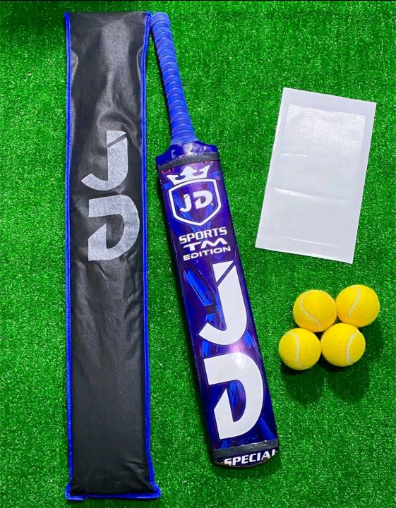 JD sports tape ball bat (2. ball) (1. bag) | Daraz.pk