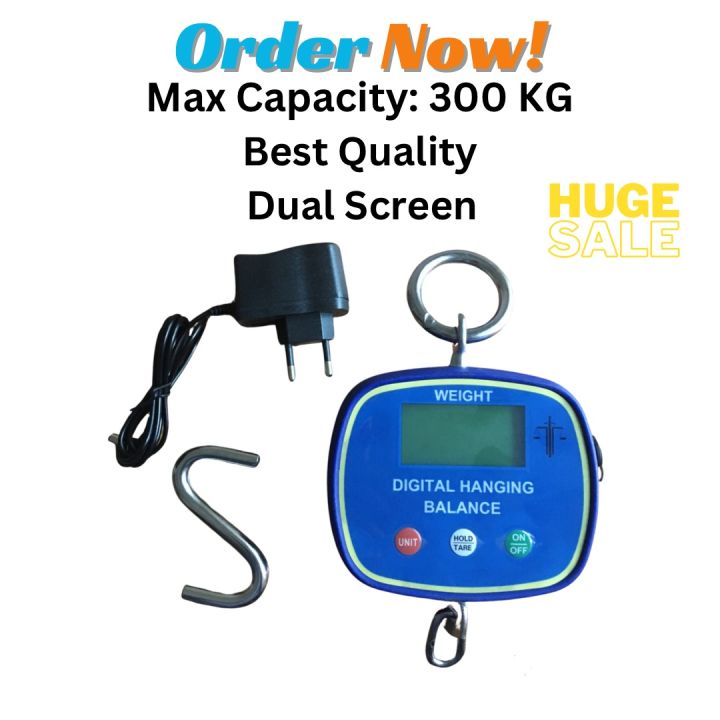 Digital Hook Scale Crane Scale Fish Scale Luggage Scale Hanging Scale ...