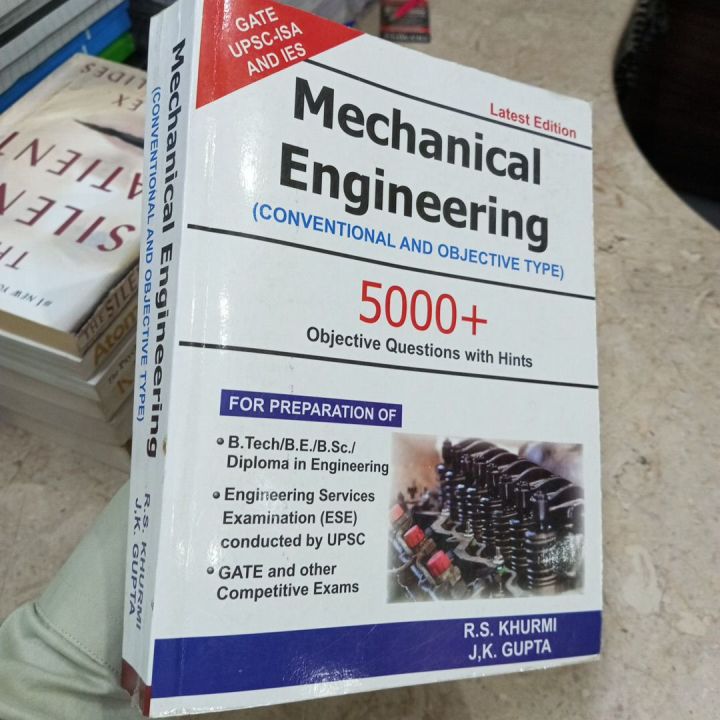 MECHANICAL ENGINEERING( CONVENTIONAL AND OBJECTIVE TYPE) 5000 + OBJECTIVE Q/A WITH HINTS BY R.S ...