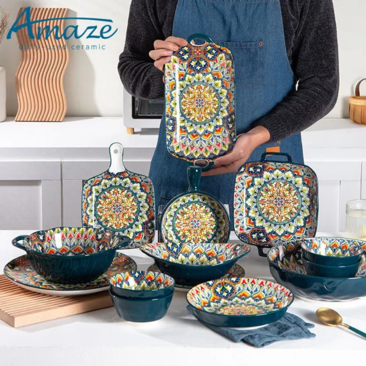 High-Value Arabic Style Dinnerware plates and bowls Home Creative ...