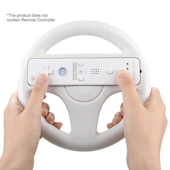 Color Game Racing Steering Wheel Games Controller for Nintendo Wii ...