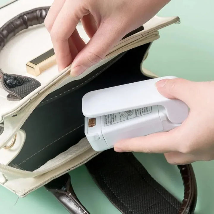 Mini Heat Bag Sealing Machine Package Sealer Bags Thermal Plastic Food ...