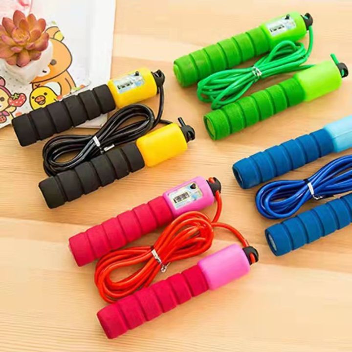 Skipping Rope with Counter, Adjustable, Anti-Slip | Daraz.com.np