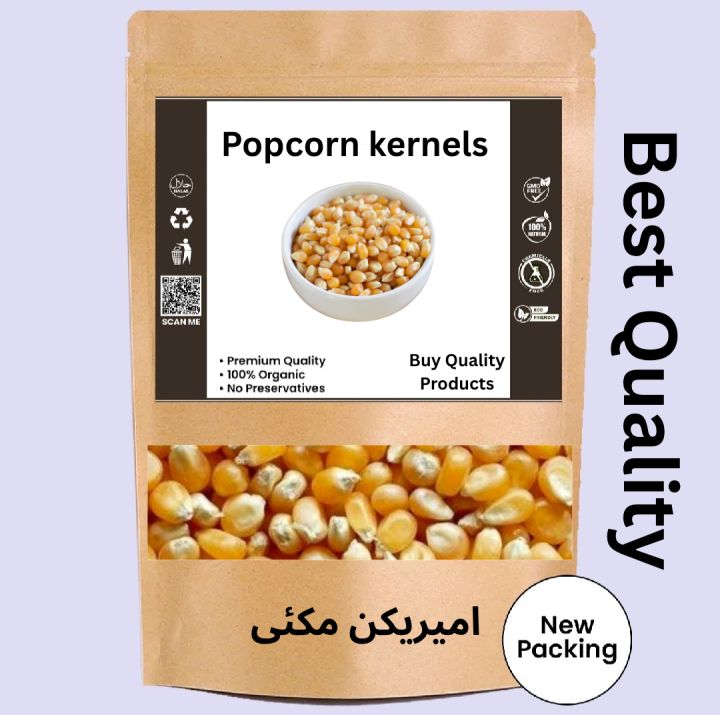 Popcorn Kernels 500 Gram - American Makai - Imported American Phulla ...