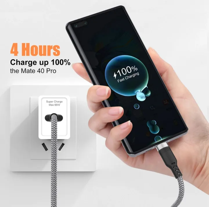 Micro usb 1m charging cable 3A &100w For all mobiles | Daraz.pk