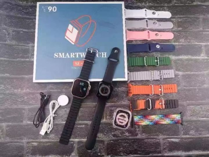 SMART WATCH 12 + 2 COUPLE SET FOR SMART WATCH ULTRA 8 WATCH SERIES 6 ...
