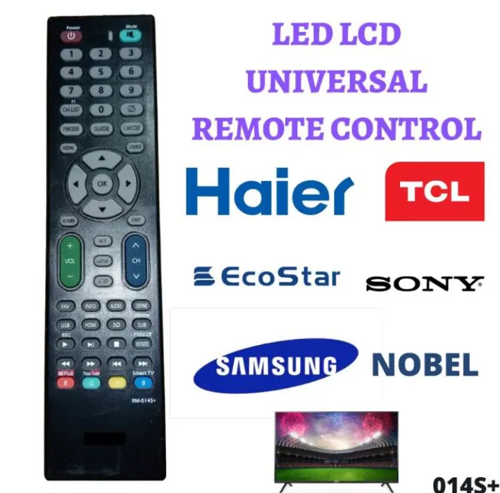 ALL in ONE Universal Remote Control for SONY Samsung TTCL Nobel China ...