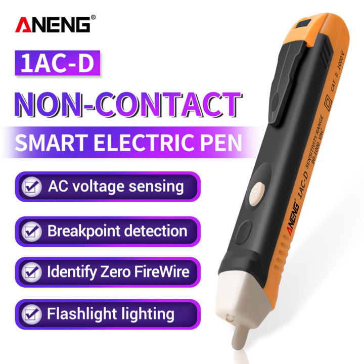 ANENG 1AC-D Non-contact Electric Induction Tester Pen Detectors ...