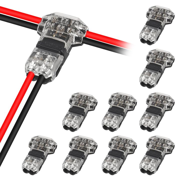 10PCS Wire Connectors Low Voltage Wire Connectors Solid Connection,T ...