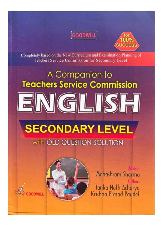 Goodwill Sikshak Sewa Aayog || Secondary Level Second Paper || English ...