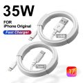 35W PD Fast Charging USB Cable for iPhone 14 8 7 Plus 13 12 11 Pro XS ...