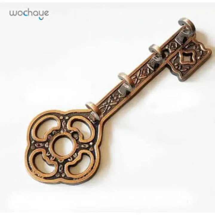 Key Holder - Key Stand (Chabi Shape) Metal Key Holder Wall Mount Key ...