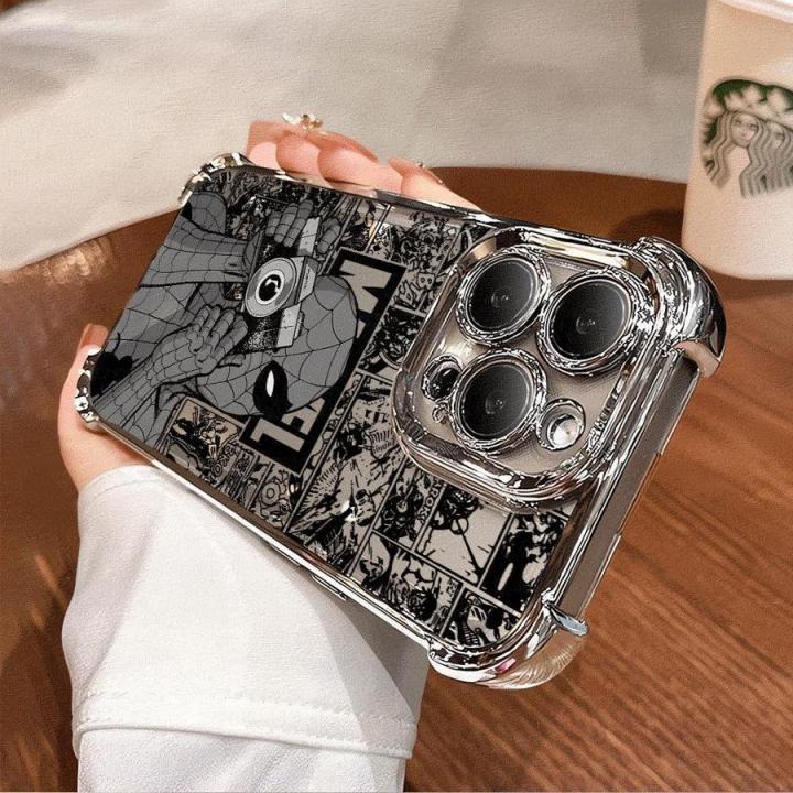 Marvel Cool Spider Man Phone Cover Case for iPhone 14 12 16 Pro Max 11 ...