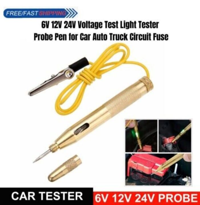 Automotive tester 6V, 12V, 24V car lights tester. | Daraz.pk