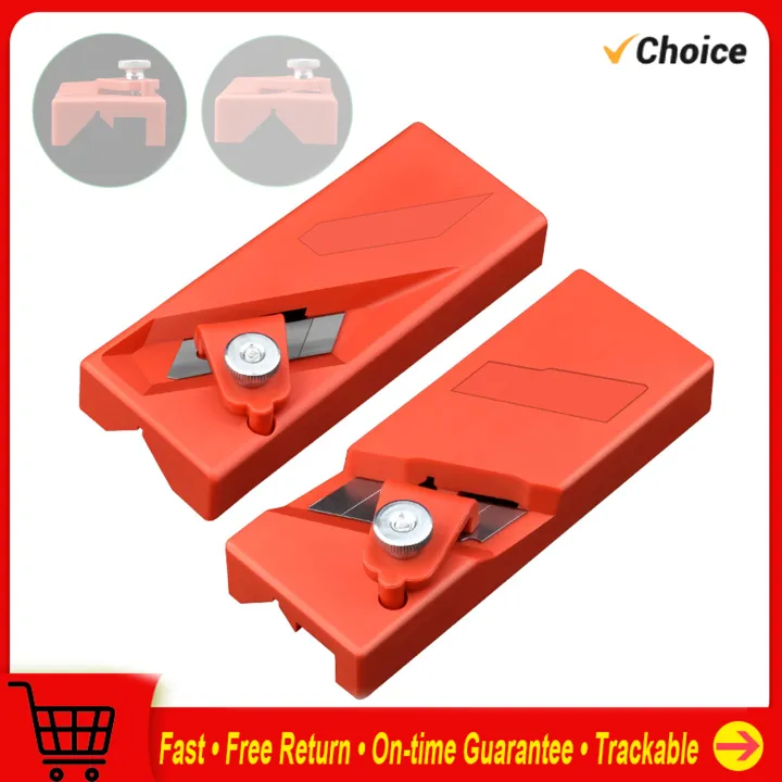ABS Plasterboard Chamfering Planer Wood Edges Trimming Tool Tilt 45 ...